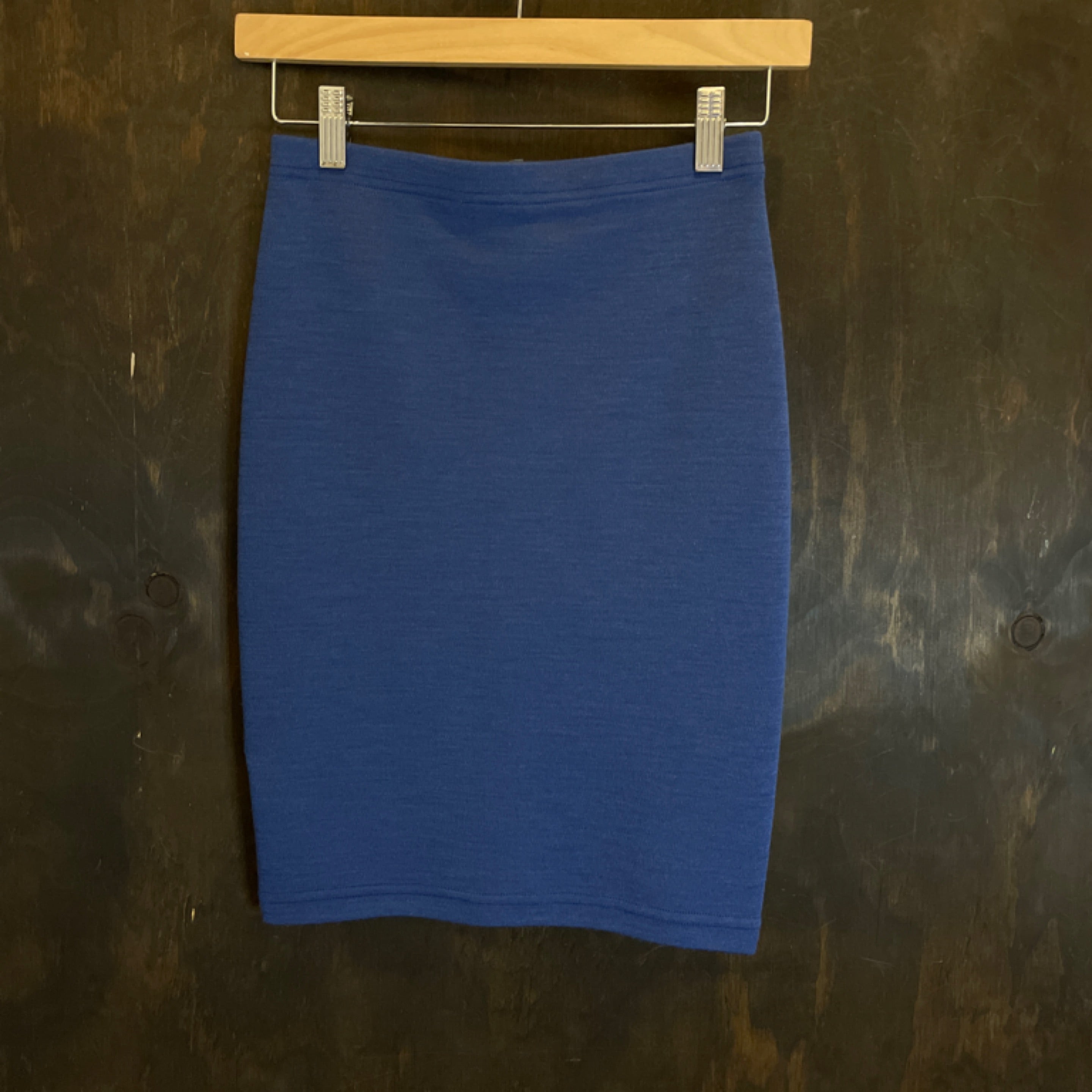 Wool Jersey Pencil Skirt | Bill Hallman Boutique